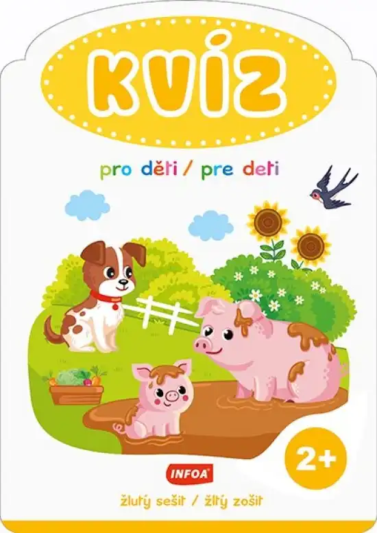 KVÍZ pro děti / pre deti - žlutý sešit (CZ/SK vydání) - Kníhkupectvo ...